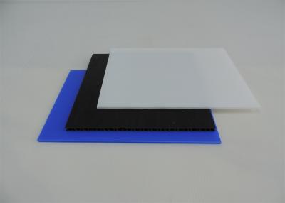 China Corona Treatment Corrugated Plastic Sheets 4x8 Black White Blue for sale
