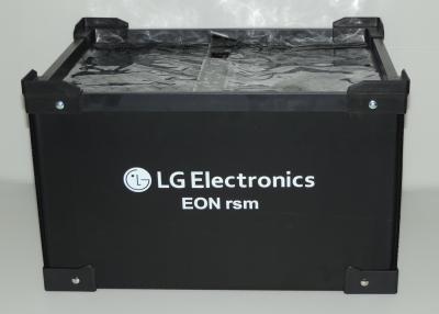 China Electronic Industry Black Antistatic ESD Corrugated Box for sale
