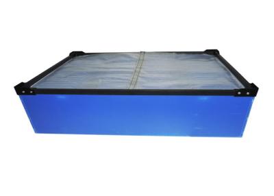 China Handled PP Corrugated Plastic Box Stackable Turn Over Boxes for sale
