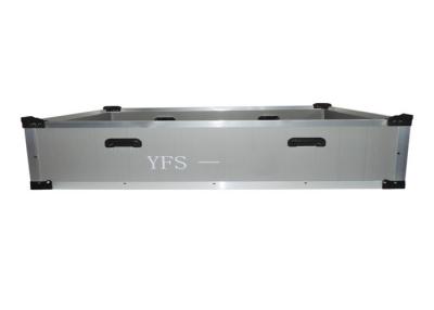 China Metal Frame Custom Corrugated Plastic Boxes For Instrument Packing for sale