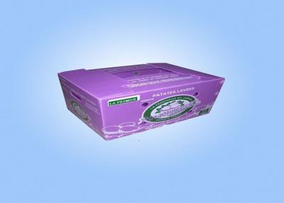 China Fruit Vegetable Corrugated Plastic Packaging Boxes for sale