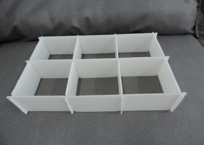 China Customized Corrugated Plastic Dividers Turn Over Packaging Box Partitions for sale