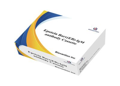 China Epstein Barr EB IgG/IgM Rapid Cassette Test Detection Expiration Date 24 Mouths for sale