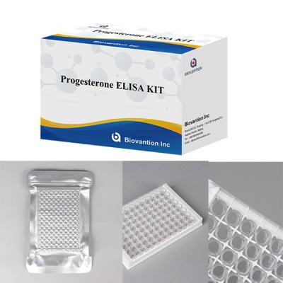 China Hospitals Laboratories Clinics Use Progesterone Quantitative Immunoassay ELISA TEST KIT for sale