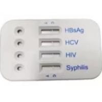 China Test Kit For HIV HAV HBsAg SYP 4 In 1 At Home Screening Easy To Use for sale
