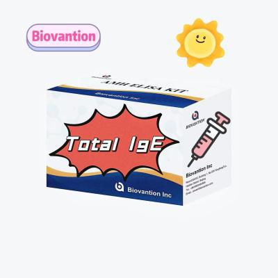 China Total IgE Elisa Test Kit Immunoglobulin E Accurate Antigen Antibody Binding for sale