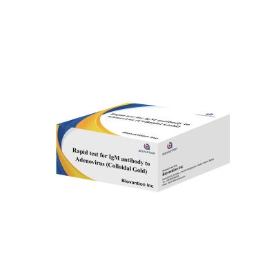 China Accurate IgM Antibody To Adeno Virus Test Kit For Clinical And Laboratory Cassette Strip for sale