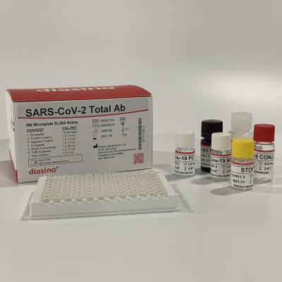 China Covid-19 IgG ELISA TEST KIT Format Kit Enzyme-Linked Immunosorbent Assay for sale
