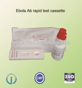 China EBOLA Ab rapid test kit Serum Test Kit for Medical Diagnostics for sale