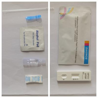 China Monkeypox virus diagnosis MPXV Fast and Accurate Colloidal Gold Rapid Test for Easy Testing for sale