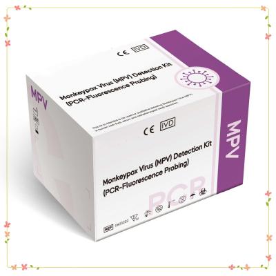 China Monkeypox detect reagent mpox virus PCR Reagent with 48 test Freeze-dried powder for sale