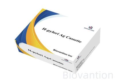 China Hpylori Ag Human Diagnostic Reagent Dynamic Rapid Test Cassette / Strip For WB/S/P Sample for sale