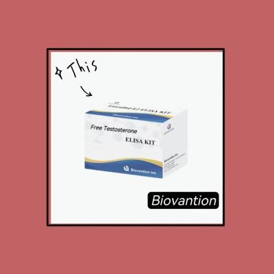 China Free Testosterone Free Tes ELISA Test Kit Competitive-ELISA Principle for sale