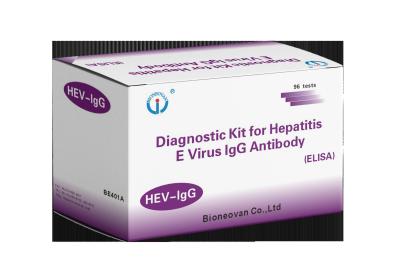 China Laboratory Or Hospital Antibody IgG To Hepatitis E Virus HEV Elisa Test Kit for sale