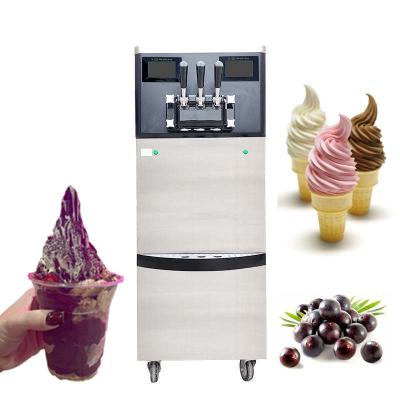 China New Industrial 60-70L/H Production Soft Ice Cream Machine for Food Shop for sale