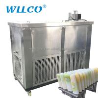 China 18000 Pcs/day Stainless Steel Commercial Ice Popsicle Making Machine With 6 Molds for sale