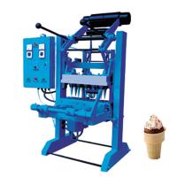 China Commercial Mass Production Semi Automatic Sugar Cone Waffle Ice Cream Cone Making Machine for sale
