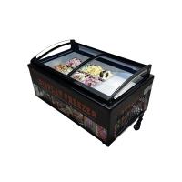 China Customization Commercial Fridge Showcase Refrigerators Ice Cream Freezer Display Cupboard for sale