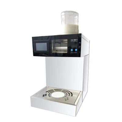 China Factory Direct Selling Mini Size Delicate Ice Cream Bingsu Machine Desktop Commercial Shaved Ice Crushed Ice Machine for sale