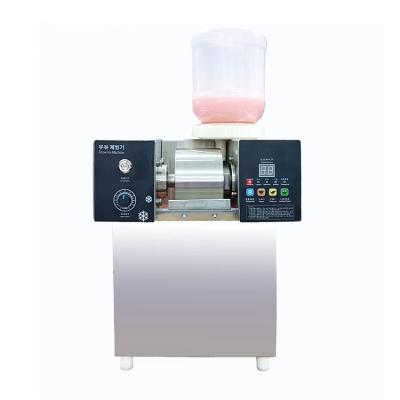 China High Productivity Speed Cooling Shaved Ice Snow Flake Ice Machine /Milk Fruit Juice Bingsu Machine for sale