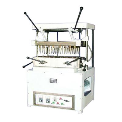 China Commercial Economical 24 Head Semi-Automatic Conical Ice Cream Egg Roll Making Machine for sale