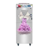 China Pasterization Hot Sale Stainless Steel Portable One Flavor Gelato Ice Cream Machine Brazilian Acai Freezer for sale