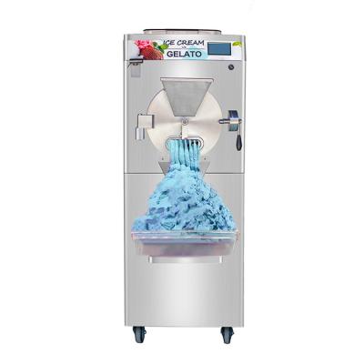 China Pasterization  Ice Cream Sorbet Making Batch Freezer Hard Ice Cream Machine Brazilian Acai Freezer for sale