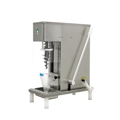 China Hot Sales Commercial Desktop Fruity Ice Cream Blender Frozen Yogurt Swirl Drilling Ice Cream Machine for sale