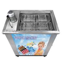 China Ice-Cream Popsicle Machine Professional Freezer Ice Cream Stick Making Commercial Cheap Price Ice Pop Machine for sale