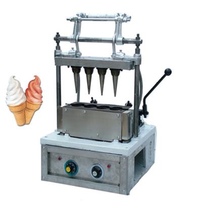 China Commercial Stainless Steel Soft Ice Cream Cone Machine Price With CE for sale