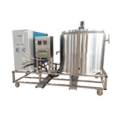 China 30L-300L Refrigeration Style Small Scale Dairy Yogurt Making Milk Pasteurization Machine for Sale for sale