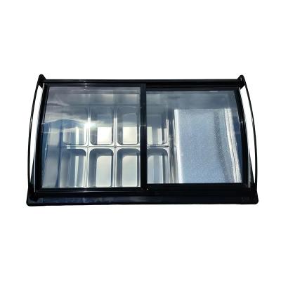 China Commercial Equipment Italian Ice Cream Display Freezer Gelato Display Storage Freezers for sale