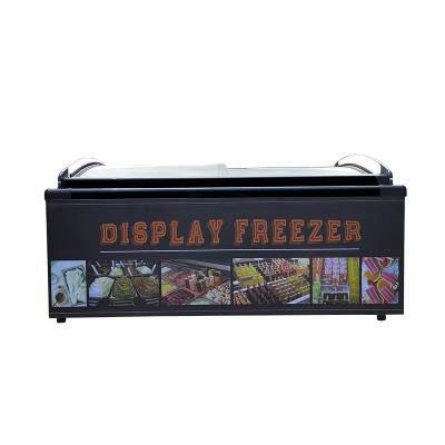 China CE Approved Commercial Litalian Ice Cream Display Freezer Gelato Display Ice Cream Showcase for sale