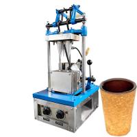 China Snack Machine Baking Equipment Edible Coffee Cup Waffle Makers Machine Commercial Waffle Making Machine for sale