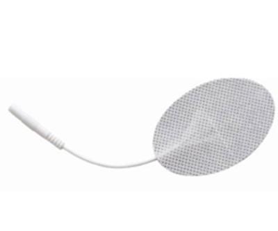 China Tens Unit Oval Silicon Rubber Tens Machine Electrodes for sale