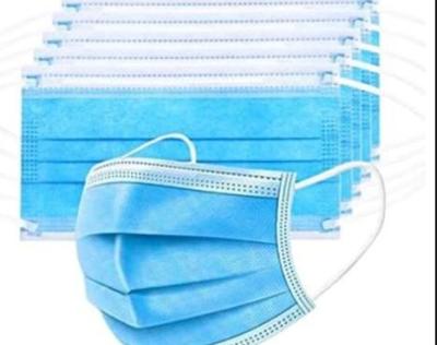 China Non Woven 3ply Dust Free Disposable Medical Mask for sale
