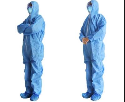 China Fluid Resistant Breathable SMS Disposable Isolation Gowns for sale