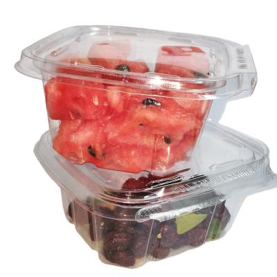 China Custom PET Disposable Yogurt Salad Snack Dessert  Clear Containers for sale