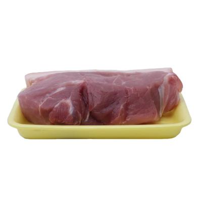 China Customized Size White PS Foam Tray Food Grade Disposable Plastic Plate Tray for sale