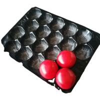 China Disposable Plastic Fresh Fruits and Vegetables Export Packing Tray Insert Nest Pack Round Fruit Liners Factory for sale
