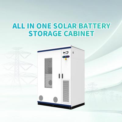 China Energy Storage Cabinet 215kWh 100kw Outdoor Energy Storage System for sale
