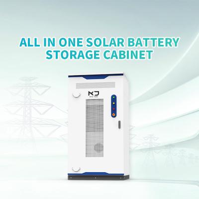 China All In One Solar Battery Storage Cabinet 200kWh 100kW Outdoor Battery Storage System for sale