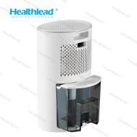 China 1.3L Compact Dehumidifier Ultra Quiet Lightweight DC12Vportable Dehumidifier For Room for sale