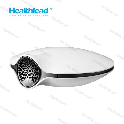 China CADR 18m3/H ABS 12Volt Hepa Filter Air Purifier For Car Low Noise Night Light for sale