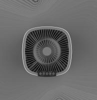 China UV HEPA Air Purifier With Digital Display EPI403 H13 Hepa Filter Air Purifier 450m3/H for sale