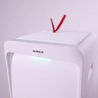 China 2020 high quality EPI602 compact design high-end true HEPA portable UV HEPA filter home air purifier  CADR 600m3/h  350C for sale