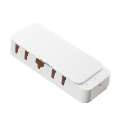 China D005 UVC LED Toothbrush holder UV Sterilizer With Breath Light And Safe Operation for sale