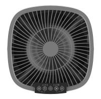 China UV H13 HEPA Air Purifier 44W With Digital Display for sale