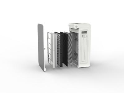 China EPI500 5 Layer Filtration Healthlead Air Purifier H12 HEPA 69 DB Large Space Air Purifier for sale