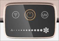China UV Lamp To Kill Bacteria Air Ionizer Machine Equipped With Particle / VOC / Light Sensors for sale